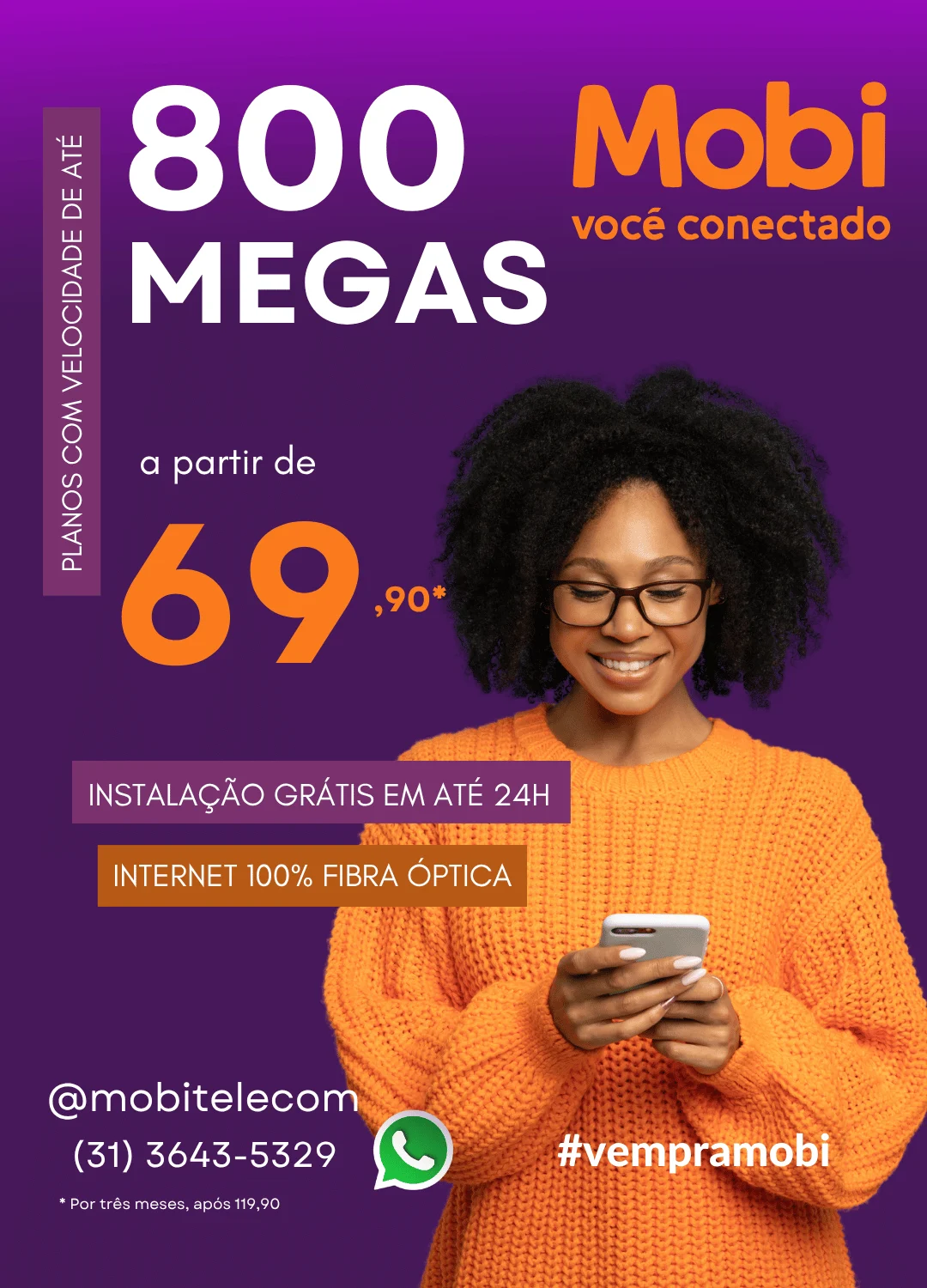 Mobi Telecom | Internet Fibra Óptica!